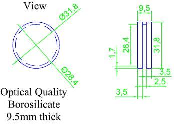 C-GRADE BK7 GLASS SUBSTRATES / WAFER – SINGAPORE OPTICS | Serving the ...