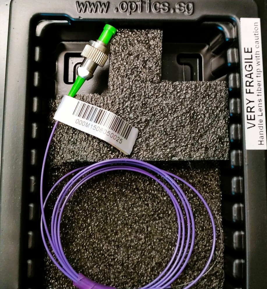 35-deg Conical SMF-28 Lensed Fiber (FC/APC L1m) – SINGAPORE OPTICS ...